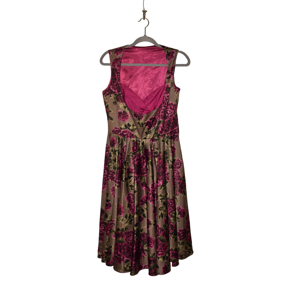 Laura Byrnes $189 Pin-Up Girl Grace Floral Dress Bato… - Gem